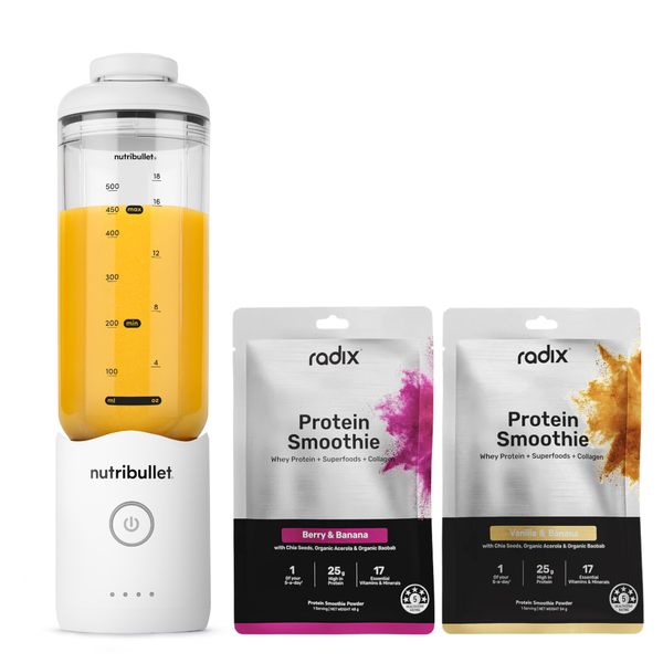 nutribullet Flex™ Portable Blender White - NutriBullet New Zealand