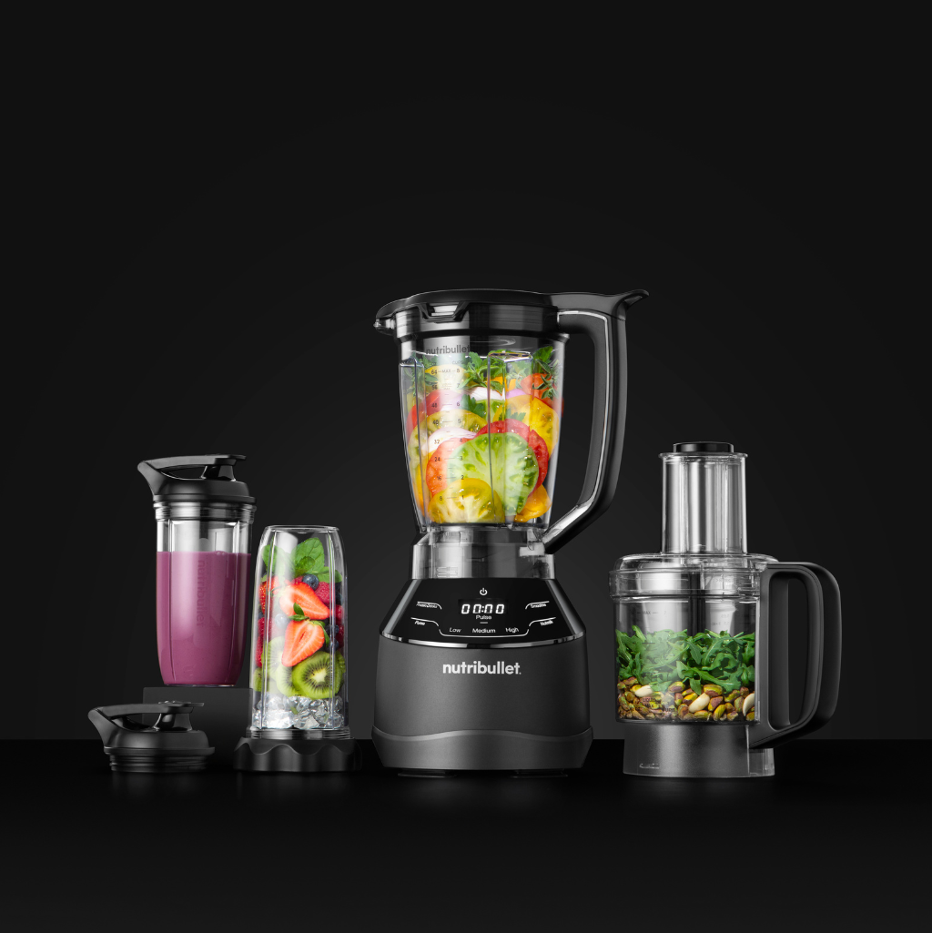 NutriBullet Smart Touch Triple Prep System | Personal Blender, Full ...